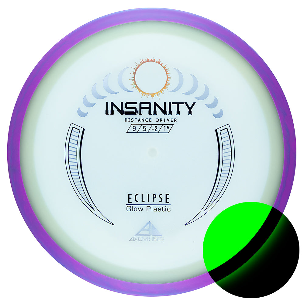 Axiom Insanity Eclipse Proton Glow 170-175 | RFDG – Rapid Fire Disc Golf